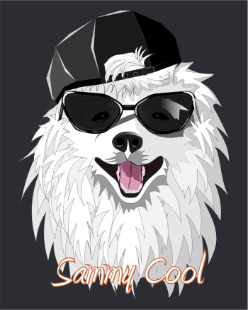 Sammy Cool print on Unisex T-Shirt or Hoodies