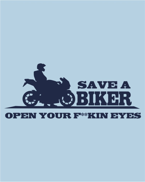 Save A Biker Unisex T-Shirt or Hoodies