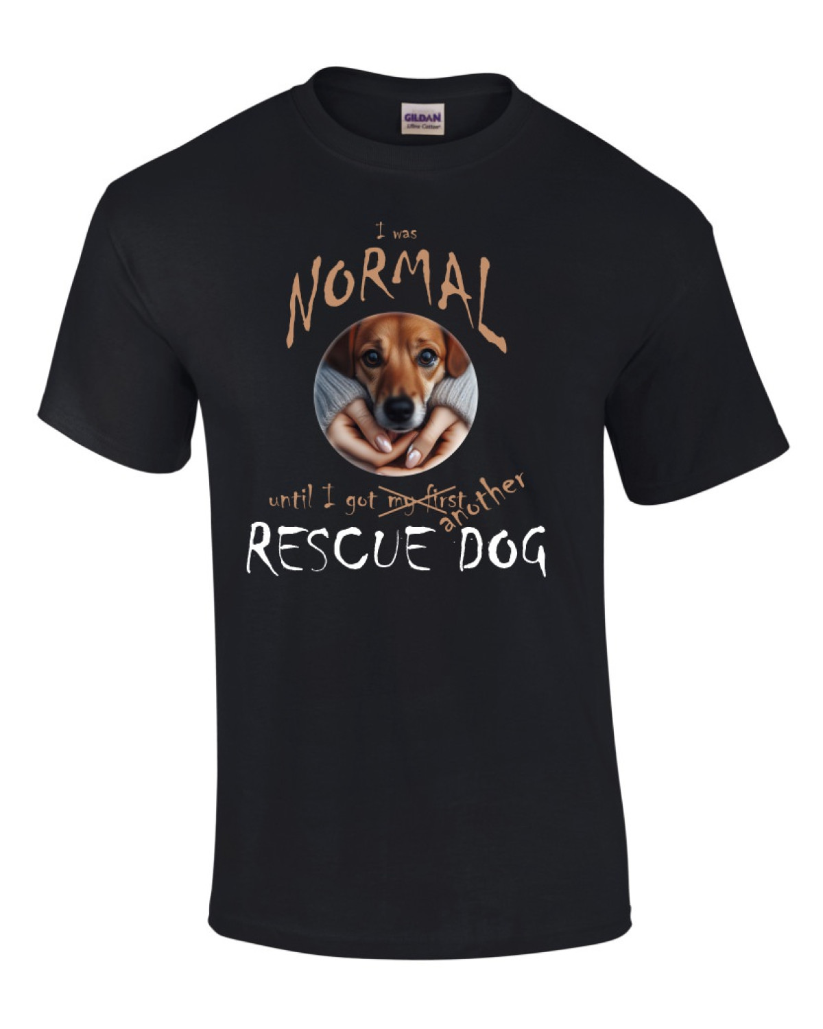 I was normal: Dog Welfare T-Shirt Collection from Nordikota
